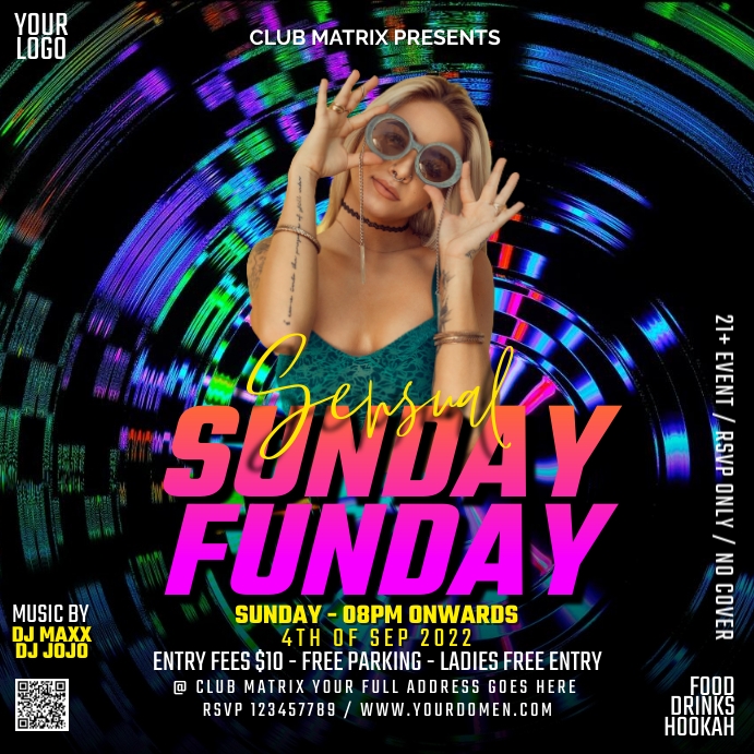 Copy of Sensual Sunday | PosterMyWall