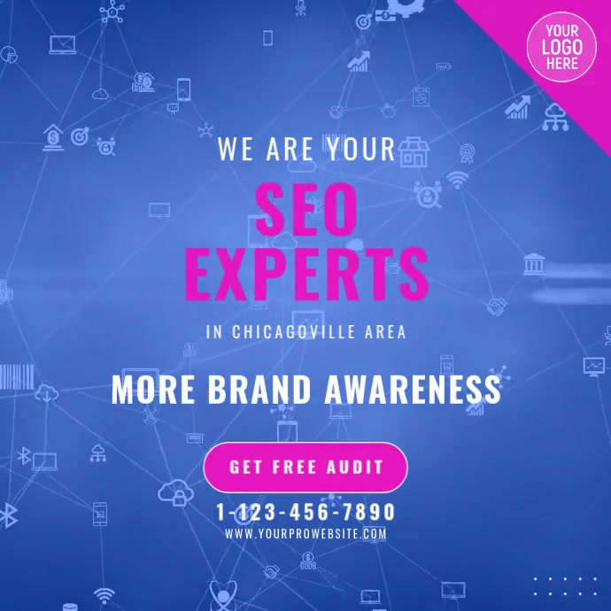 SEO Services Video Ad Template | PosterMyWall