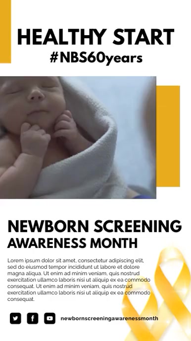 Newborn Screening Quotes Newborn Screening Saves Lives! 🍼 Every