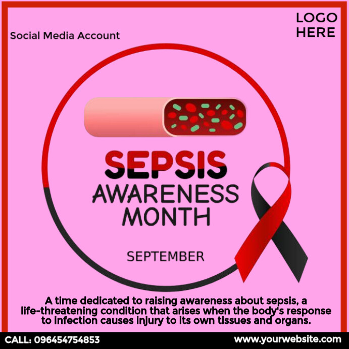 Modèle Sepsis Awareness Month | PosterMyWall