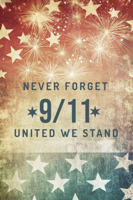 September 11 patriot day template | PosterMyWall