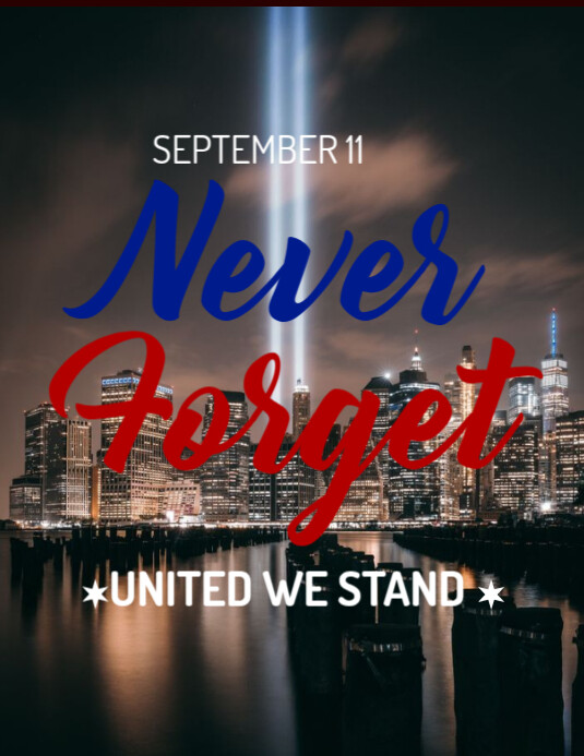 Copy of September 11 patriot day template | PosterMyWall