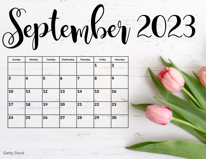 september 2023 Template | PosterMyWall