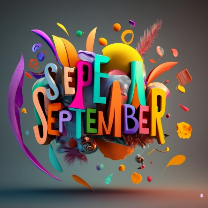 September 3D design template | PosterMyWall