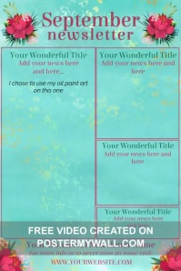 September Newsletter Template | PosterMyWall