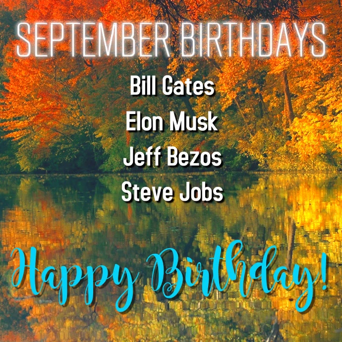 September Birthdays Template PosterMyWall september-birthdays-template-postermywall