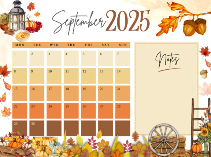 September calendar Template | PosterMyWall