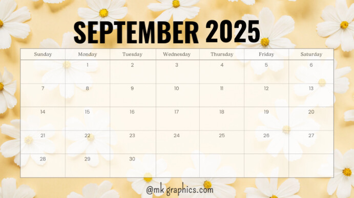 September Template | PosterMyWall
