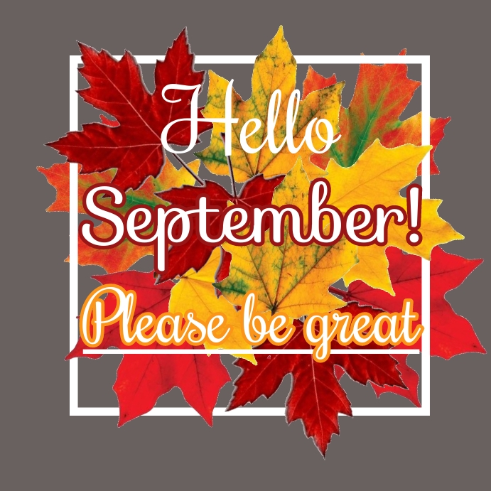 Plantilla de September | PosterMyWall
