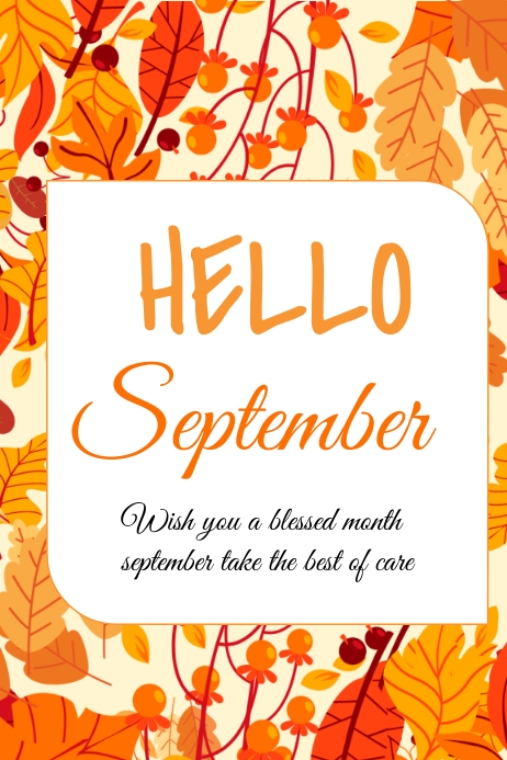 September Template | PosterMyWall