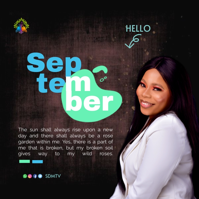 SEPTEMBER Template | PosterMyWall