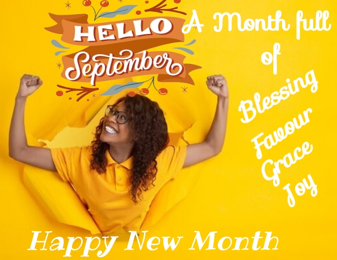 Copy of September new month template | PosterMyWall