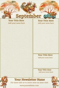 September Newsletter by Paula Template | PosterMyWall