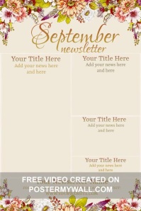 February Newsletter Template | PosterMyWall