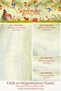 September Newsletter by Paula Template | PosterMyWall
