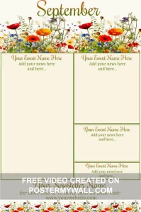 September Newsletter Template | PosterMyWall