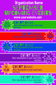 41,650+ september upcoming events Customizable Design Templates ...