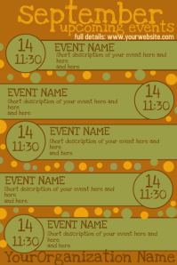 41,650+ september upcoming events Customizable Design Templates ...