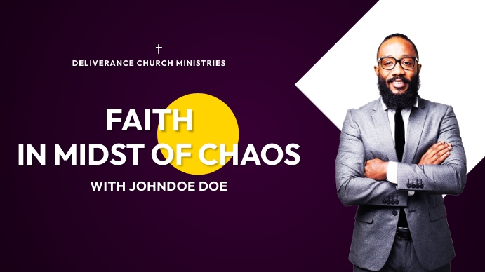 Copy of SERMON BANNER | PosterMyWall