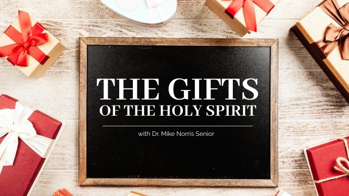 Copy of sermon design flyer Gifts of the Holy Spirit | PosterMyWall
