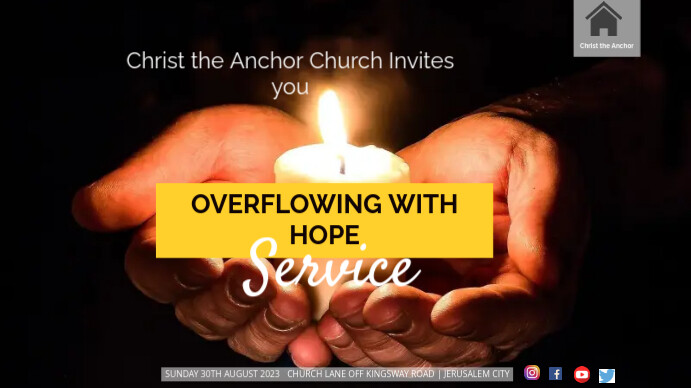 SERMON POSTER Template | PosterMyWall