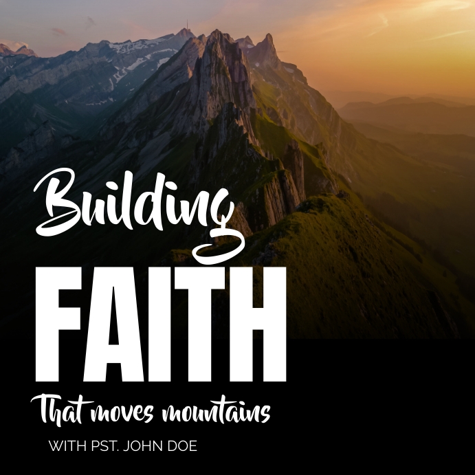 SERMON TITLE,SERMON TOPIC Template | PosterMyWall