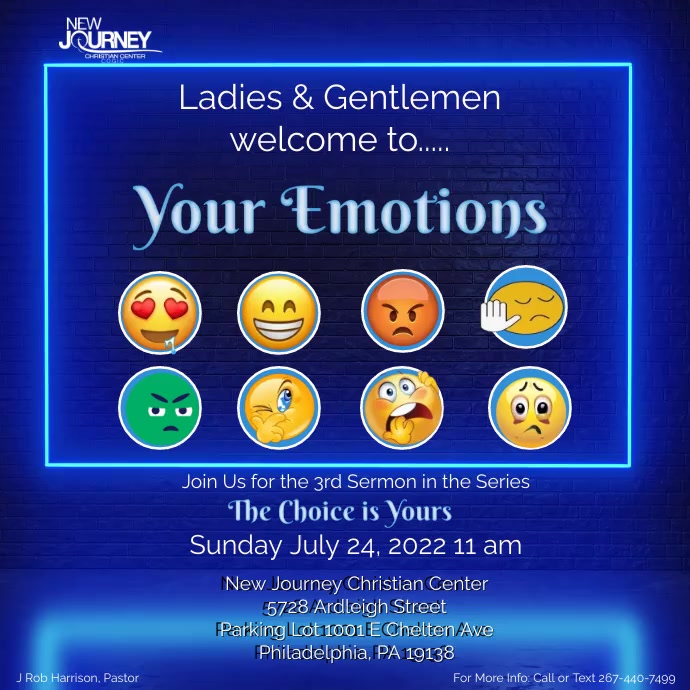 Sermon Title Emotions Template | PosterMyWall