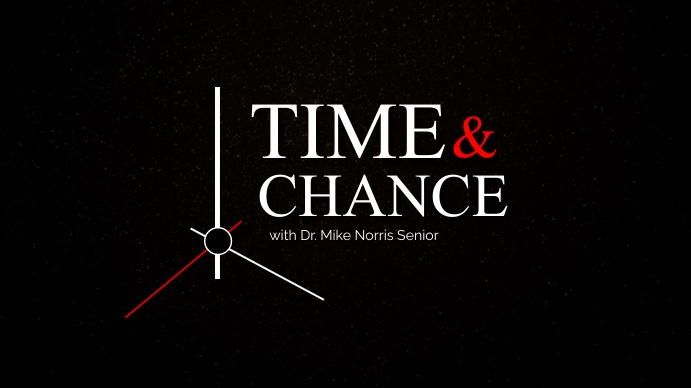 sermon topic design church time and chance Template | PosterMyWall