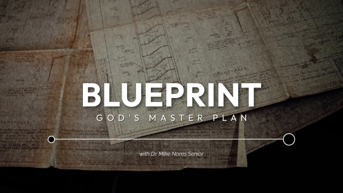 Copy of sermon topic design flyer blue print | PosterMyWall