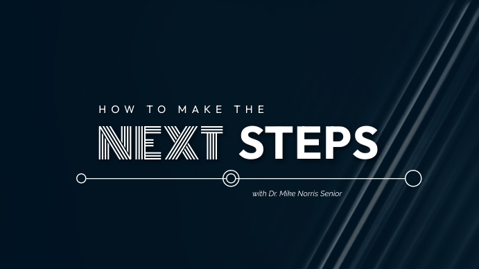 sermon topic design flyer next steps Template | PosterMyWall