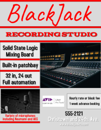 RECORDING STUDIO Template | PosterMyWall