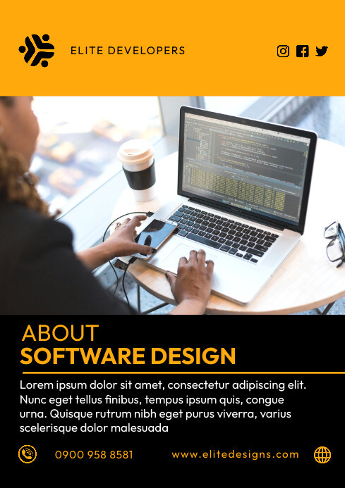 Service flyer Template | PosterMyWall