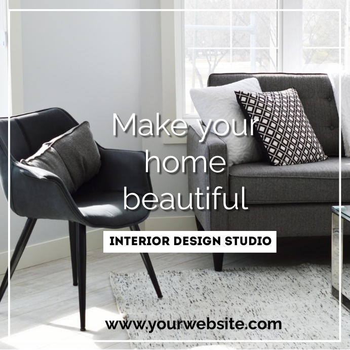 Layanan pencarian Brosur Iklan Desainer Interior Templat | PosterMyWall