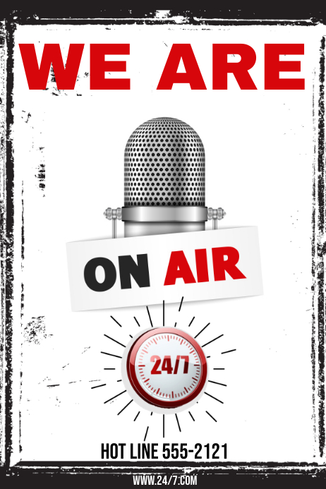 service radio Template | PosterMyWall