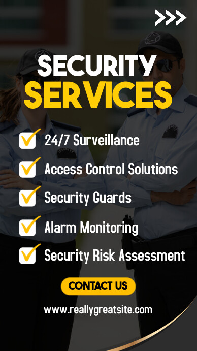 Service Security Template | PosterMyWall