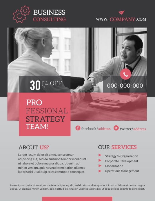 SERVICES FLYER Template | PosterMyWall