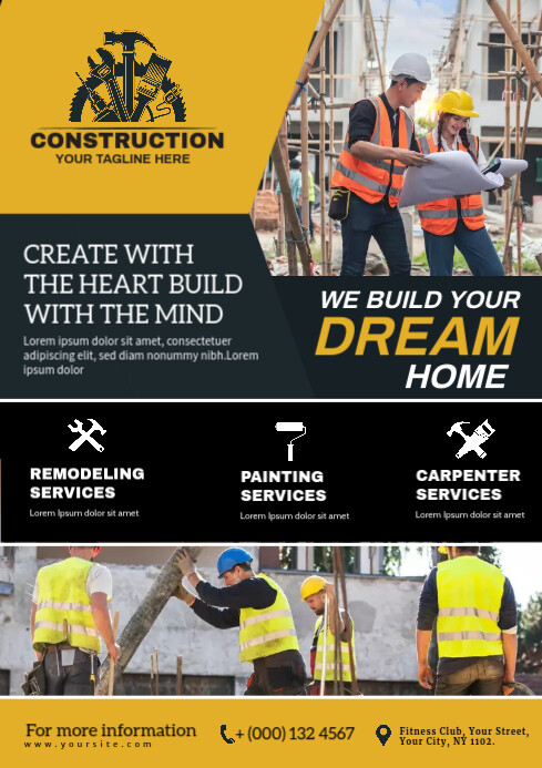 SERVICES TEMPLATE.E | PosterMyWall