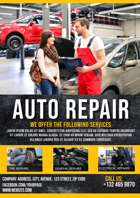 SERVICES TEMPLATE.E | PosterMyWall