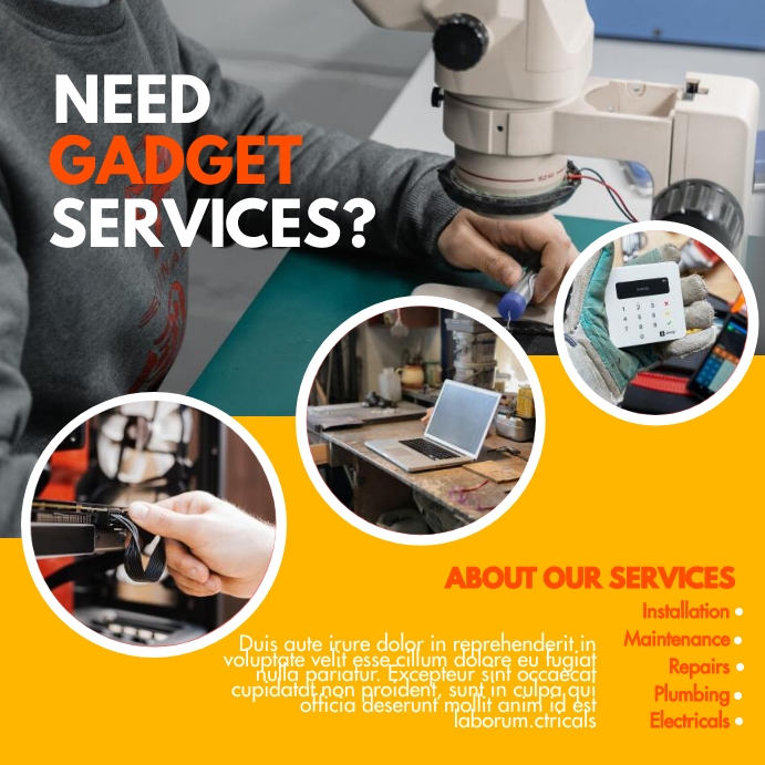 Copy of SERVICES TEMPLATE.KC | PosterMyWall