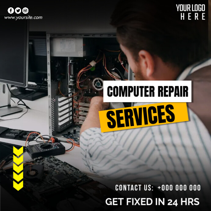 SERVICES.A Template | PosterMyWall