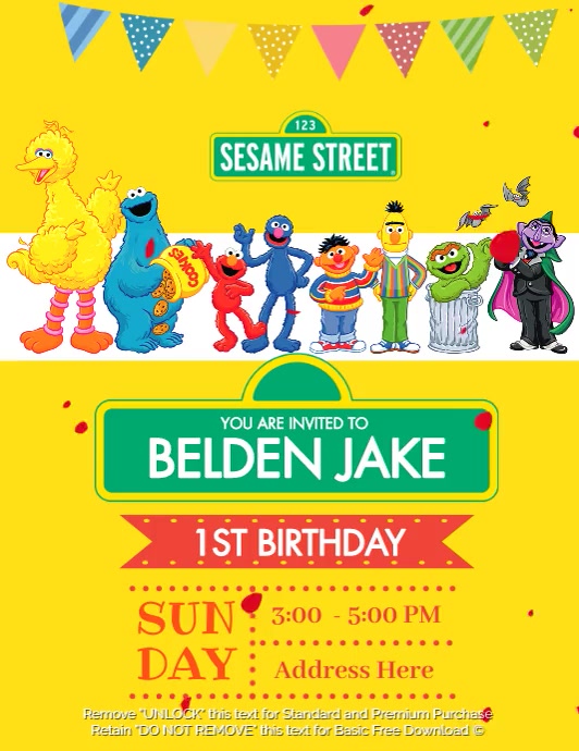 Copy of Sesame Street | PosterMyWall