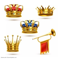 Royal crown background design flyer Template | PosterMyWall