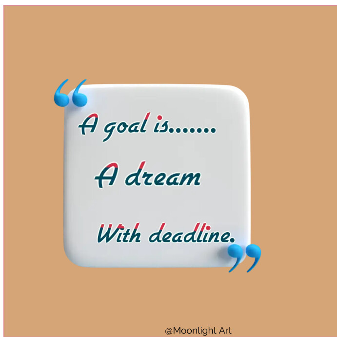 Setting goals Template | PosterMyWall