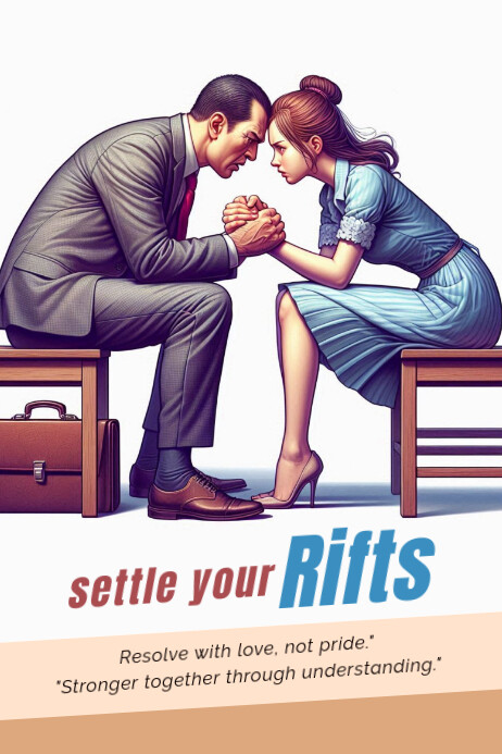 Copy of Settle rifts | PosterMyWall