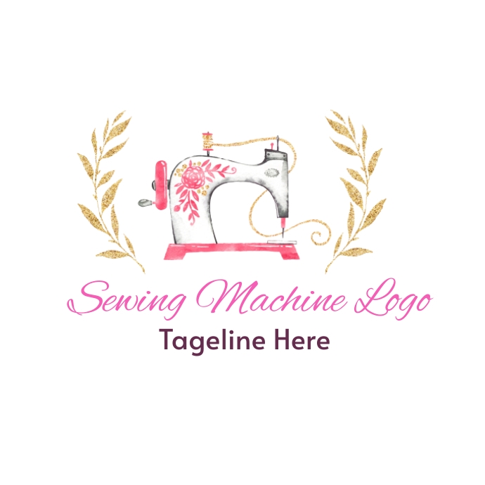 Copy of Sewing Machine Logo | PosterMyWall