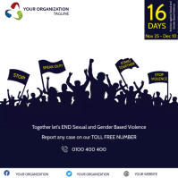 Gender-based Violence Awareness Template | PosterMyWall
