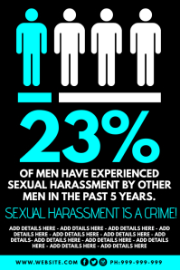 Sexual Harassment Poster Template | PosterMyWall