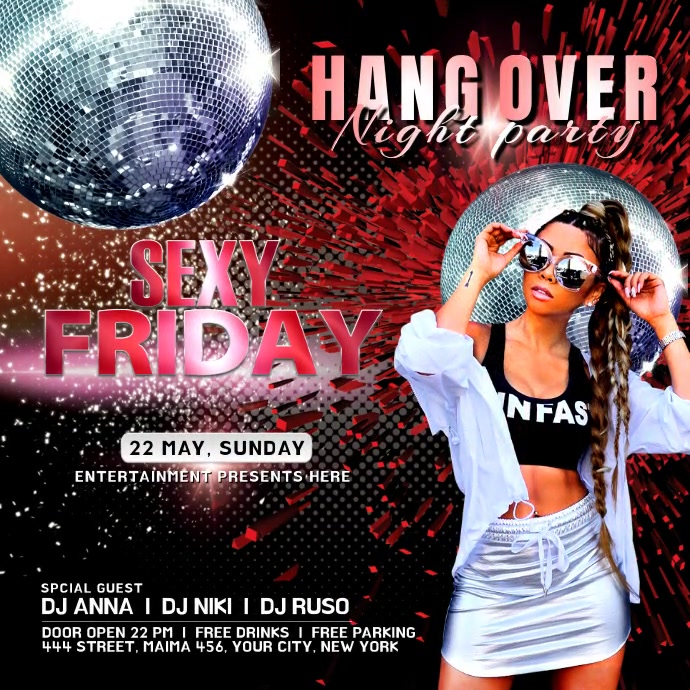 SEXY FRIDAY Template | PosterMyWall