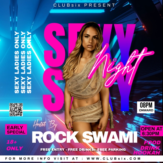 Sexy Night Template Postermywall