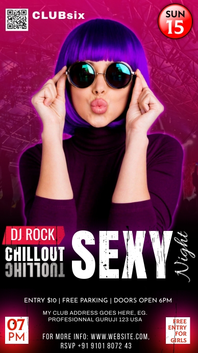 Sexy Night Template Postermywall